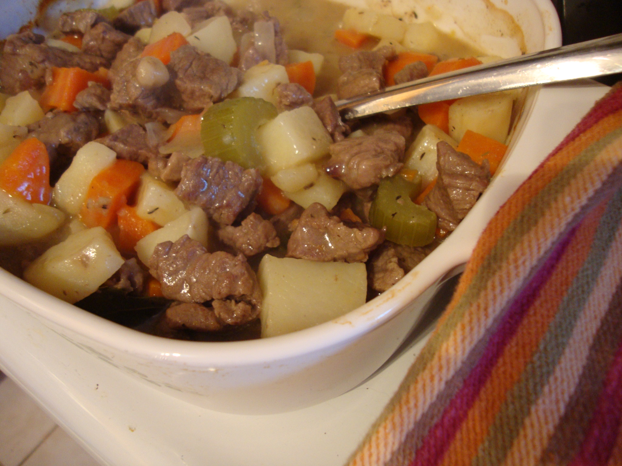 Hunter's Beef Stew - Cat Can Cook