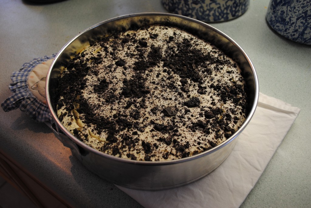 Oreo Cheesecake - Cat Can Cook